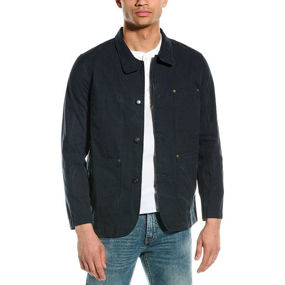 Billy Reid | Jackets & Coats | Billy Reid Mens Natchez Chore Coat Navy ...